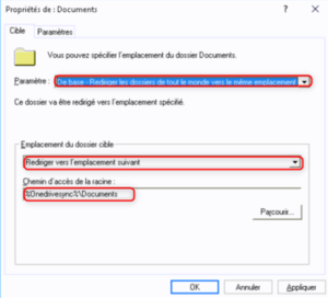 GPO: Folder Redirection via OneDrive
